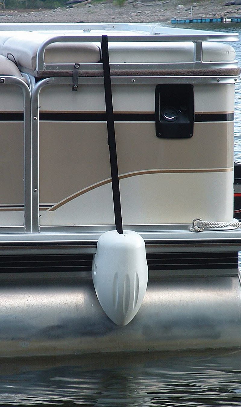 16 x 9 in White Pontoon Keel Protector – Roulottes Lupien 2000 inc.