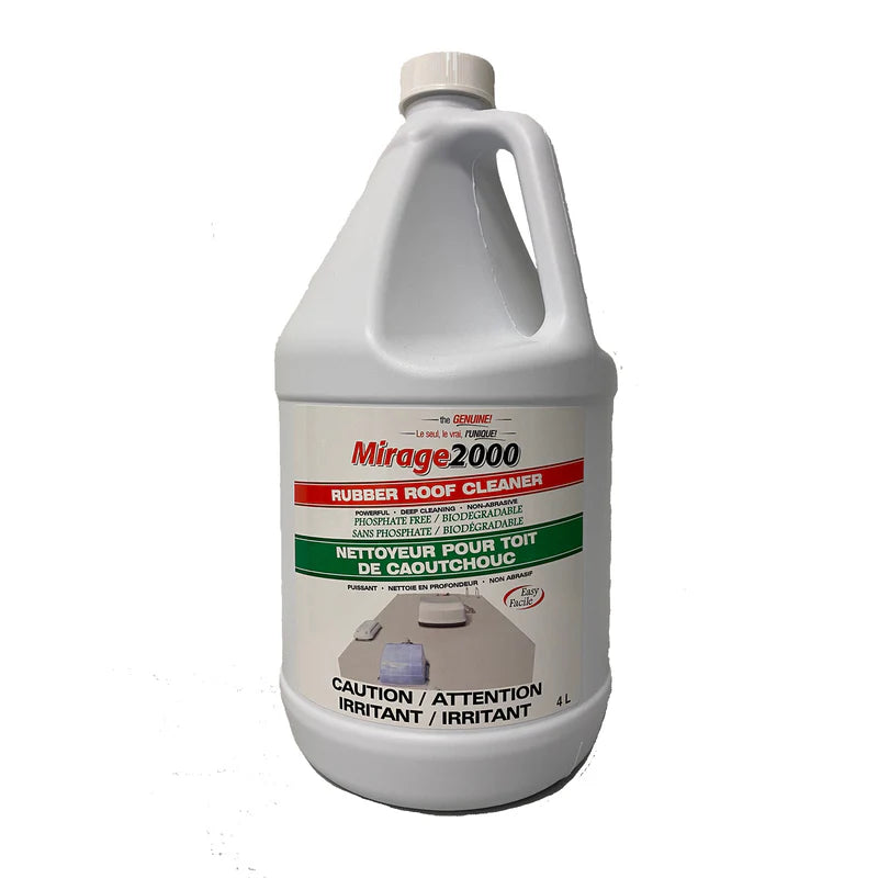 RUBBER ROOF CLEANER 4L MIRAGE 2000 – Roulottes Lupien 2000 inc.
